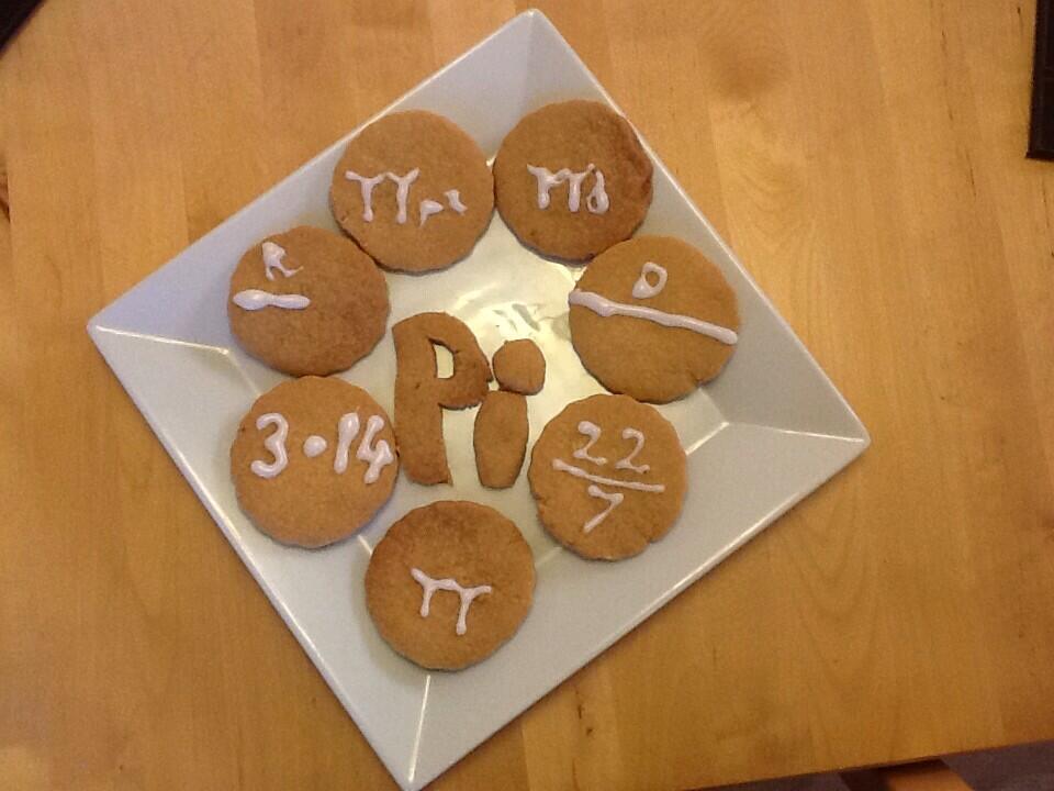 Entry 1 – Pi Biscuits – Corbettmaths
