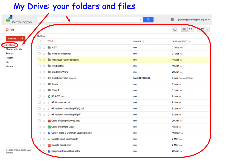 My Drive – Corbettmaths