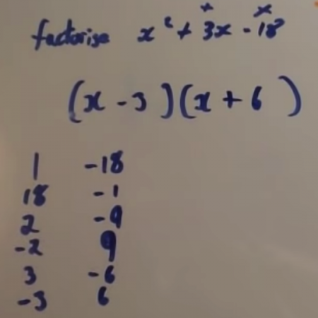 quadratics – Corbettmaths