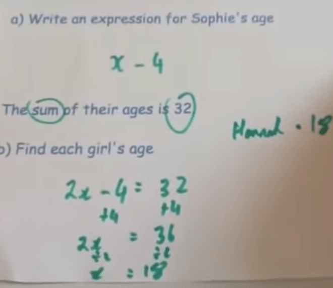 Corbettmaths Solving Linear Equations Tessshebaylo