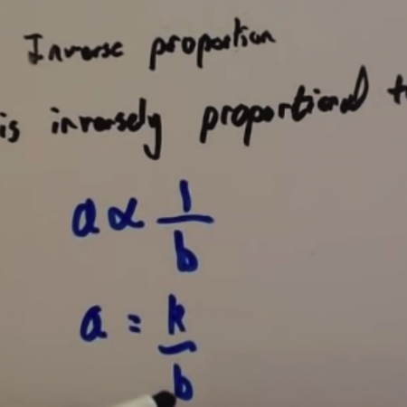 inverse proportion – Corbettmaths