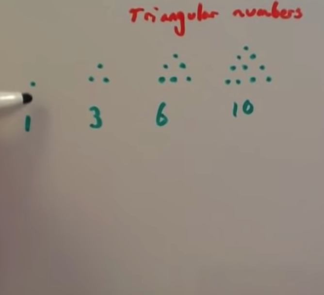 Triangular Numbers Video Corbettmaths