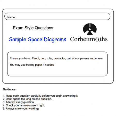 September 4, 2019 – Corbettmaths
