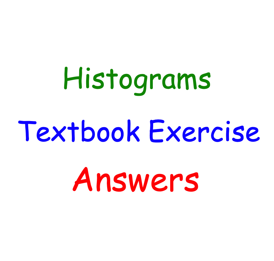 Histograms Corbettmaths