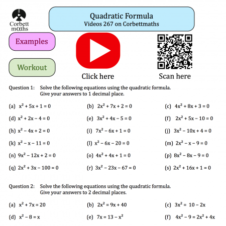 Textbook Exercise – Page 3 – Corbettmaths
