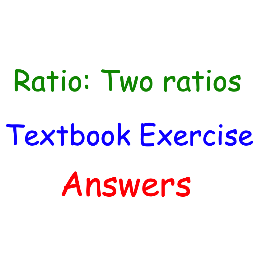 Ratio 2 Ratios – Corbettmaths