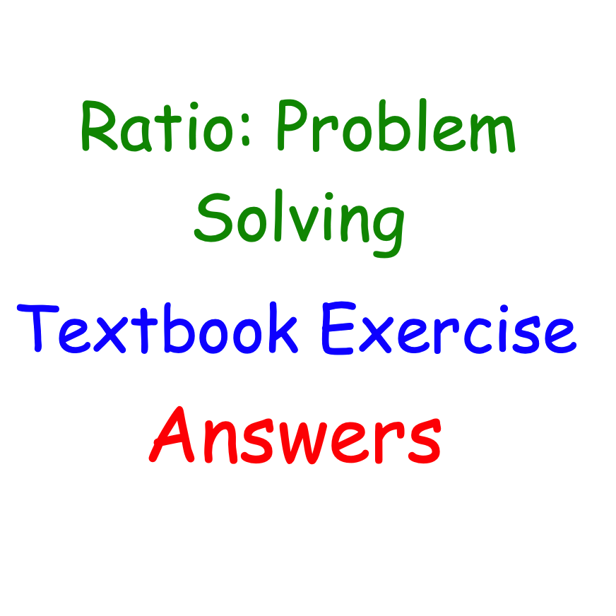 Ratio Problem Solving Corbettmaths