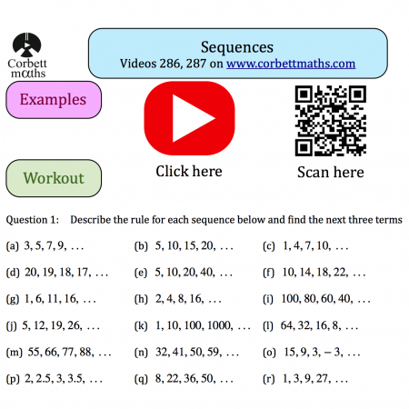 Textbook Exercise – Page 3 – Corbettmaths