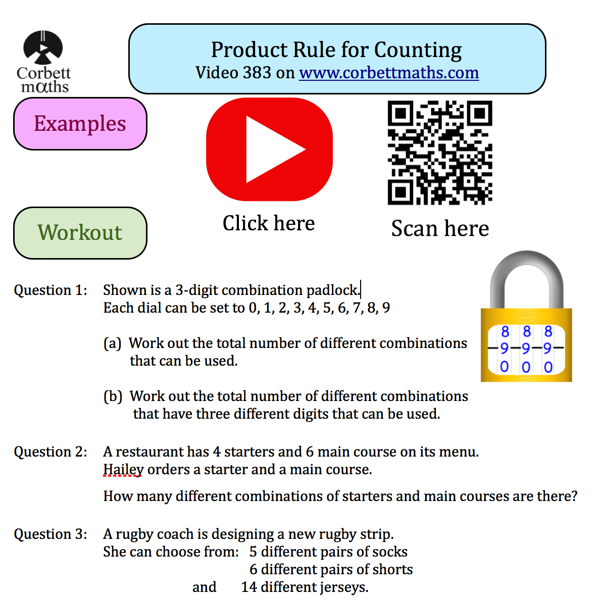 Textbook Exercise Corbettmaths